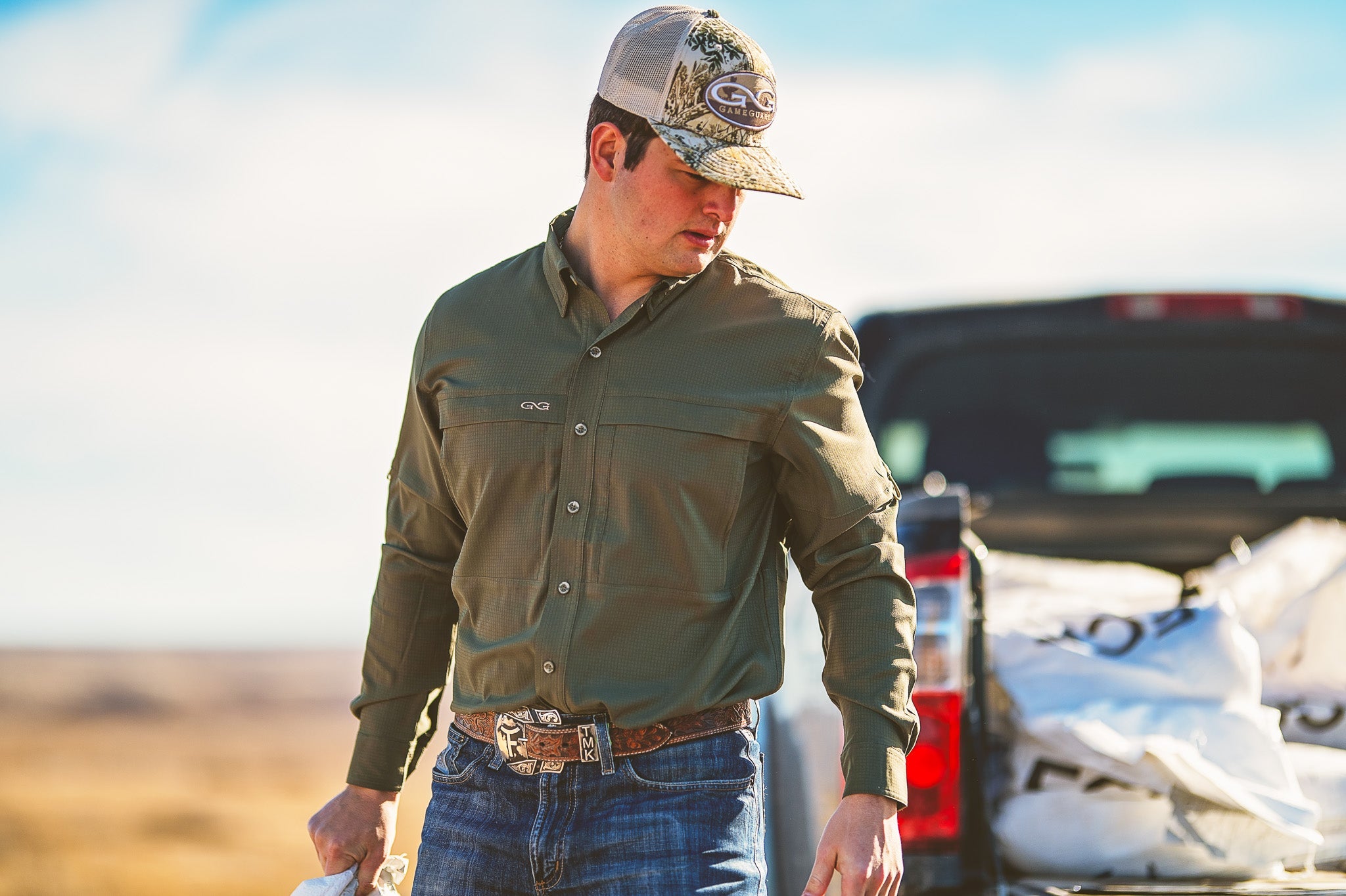 Men’s Long Sleeve Shirts | Sun Protection & Performance | GameGuard