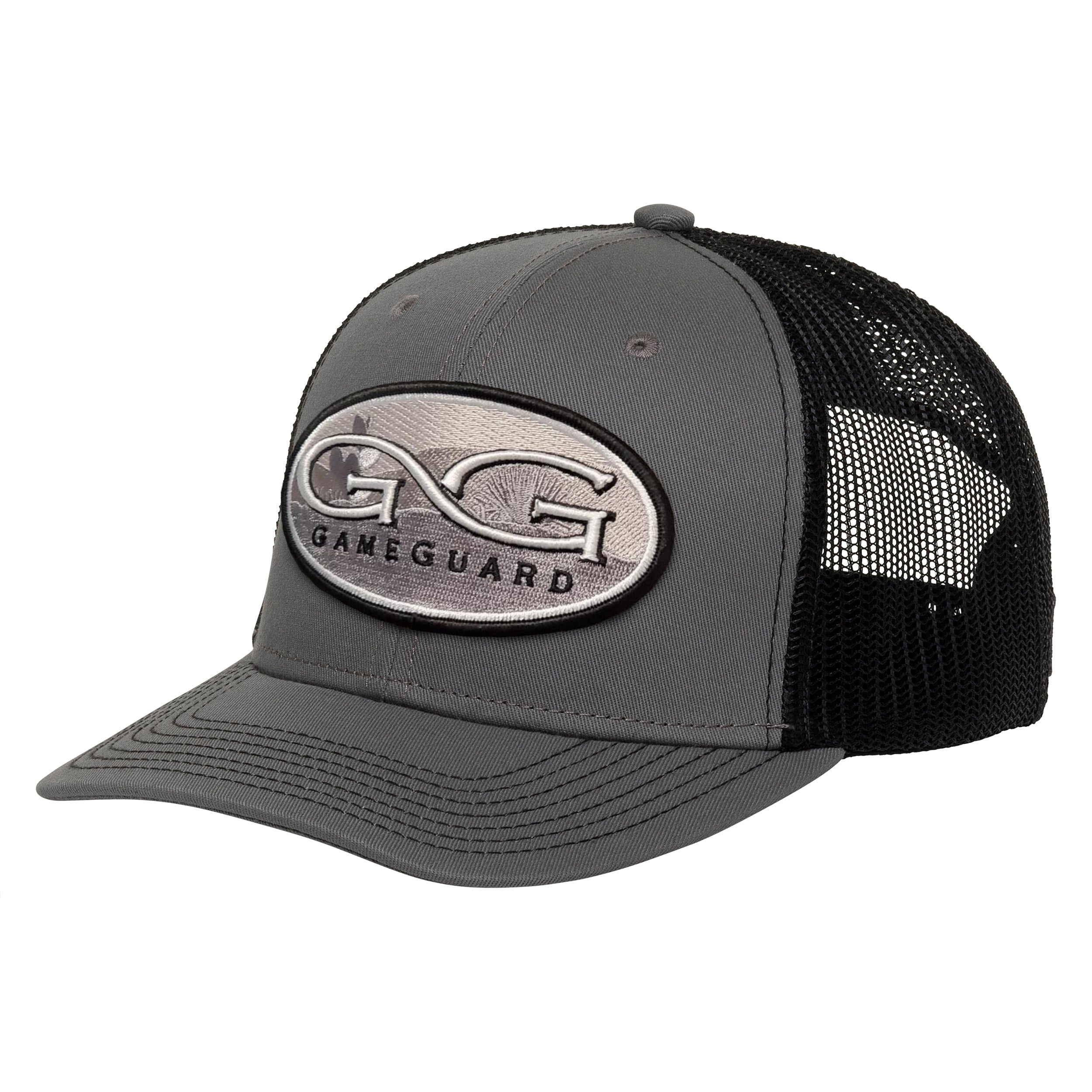 GunMetal MeshBack Cap - High-Quality Outdoor Gear | GameGuard